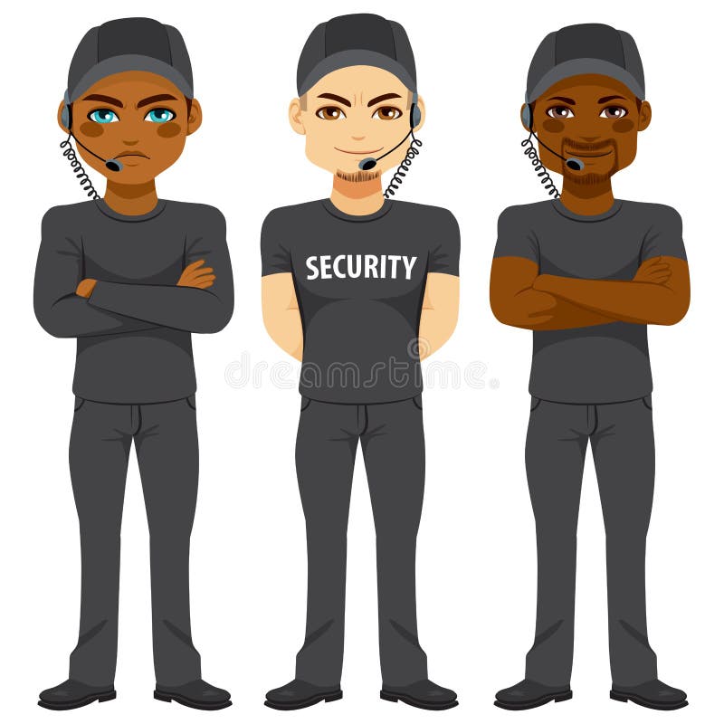 Strong Security Team stock vector. Illustration of group - 67912336
