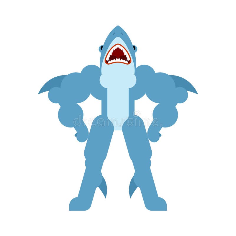 Muscle Shark Stock Illustrations – 95 Muscle Shark Stock Illustrations ...