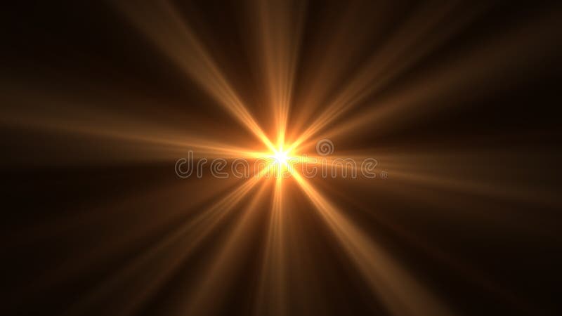 Strong Spot Light Emitting Light Rays Stock Photo - Illustration of ...
