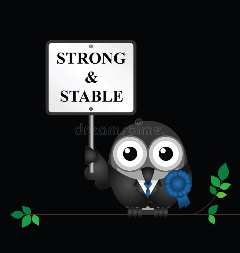 Strong and Stable stock vector. Illustration of rhetoric - 93135906