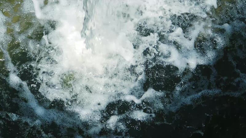 Strong Stream in Deep Valley.gurgling Pour Water Stock Footage - Video ...