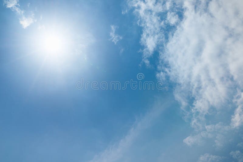 The Strong sun and skies stock image. Image of solar - 44009343