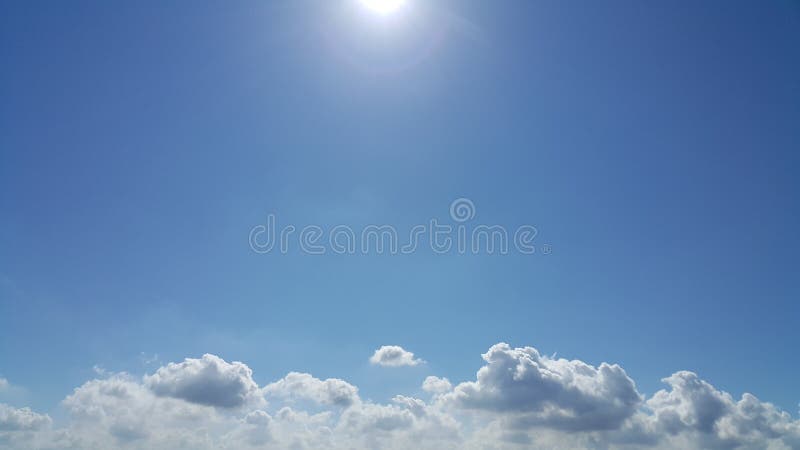 Strong Sunlight and the Sun Corona. Stock Photo - Image of beautiful ...