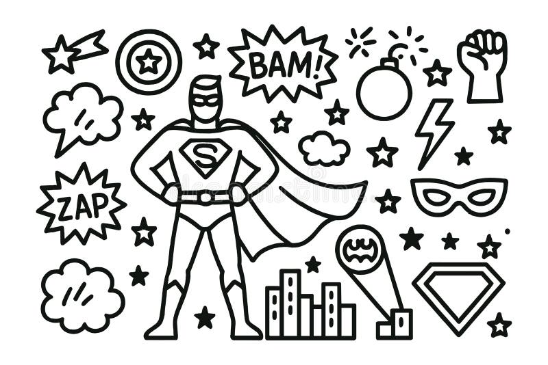 Energetic Comic Book Elements Stock Illustrations – 1,262 Energetic ...