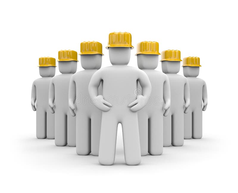 Strong Team stock illustration. Illustration of company - 13509719