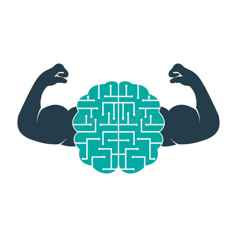 Muscle Brain Logo Stock Illustrations – 515 Muscle Brain Logo Stock ...