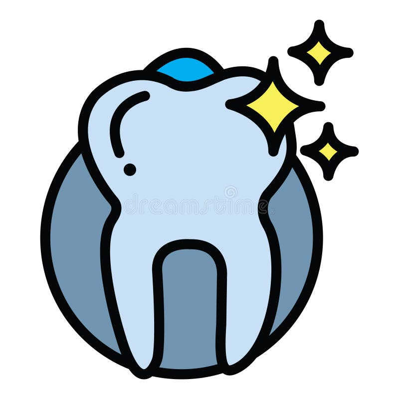 Strong Teeth. Vector Illustration Decorative Design Stock Vector ...