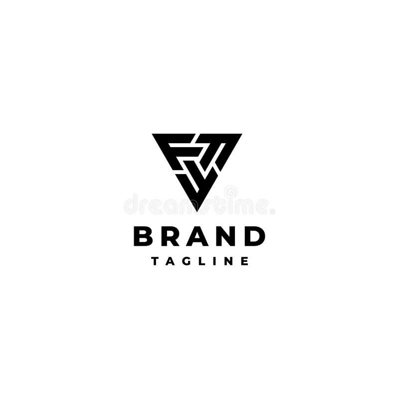 Triple F Triangle Shield Logo Design Stock Illustrations – 5 Triple F ...