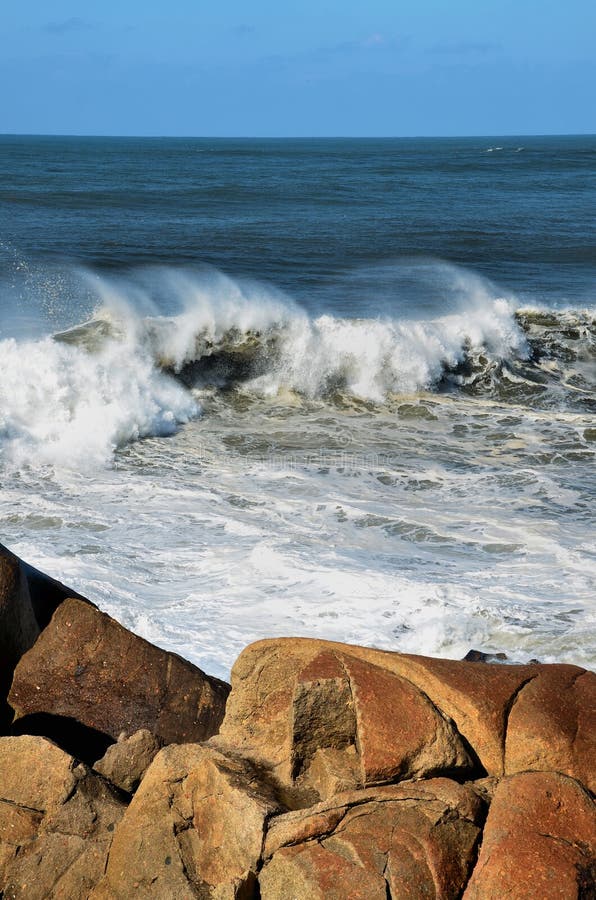 Strong waves stock image. Image of ocean, strong, wave - 30693957