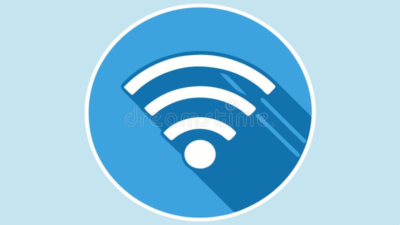 Strong WiFi Signal, Symbolizing Robust Wireless Connection, Vector ...