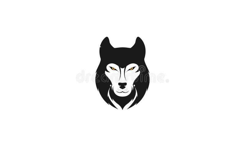 Strong Wolf Head Modern Logo Symbol Icon Vector Graphic Design ...