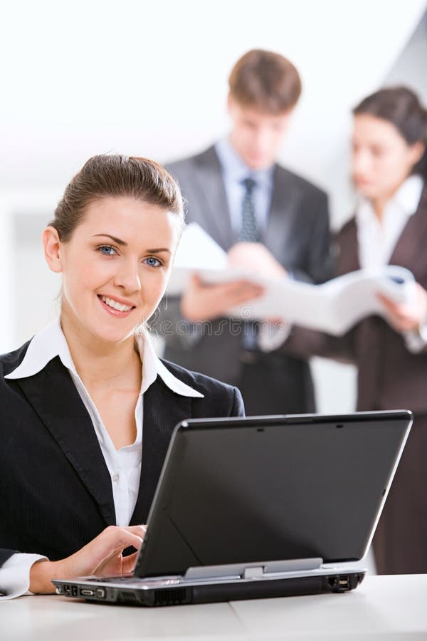 Strong woman stock photo. Image of businesspeople, associate - 3857362