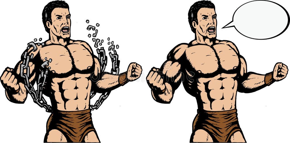 Cartoon Man Chains Stock Illustrations – 248 Cartoon Man Chains Stock ...