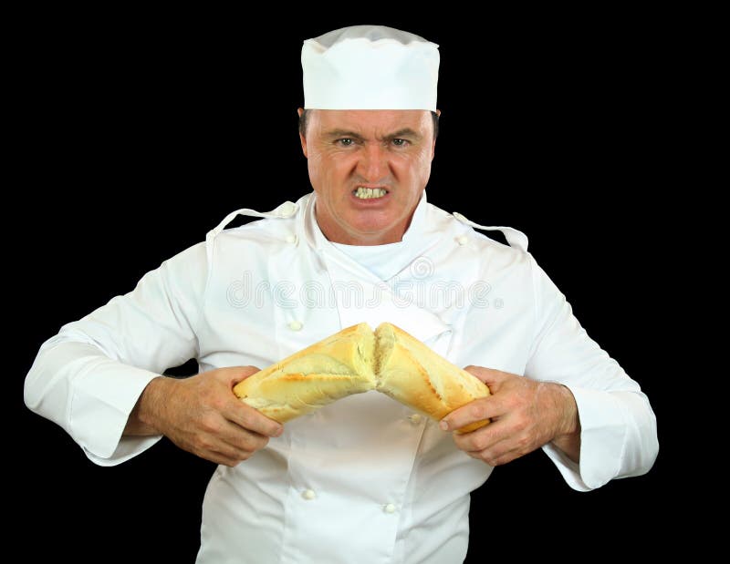 Strongman Chef stock image. Image of uniform, cook, cooking - 9601937