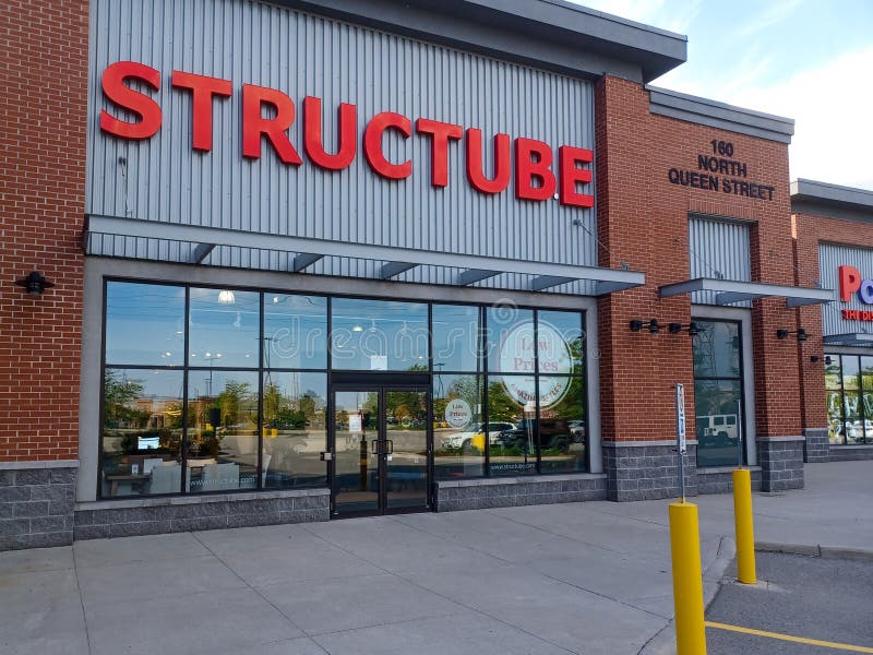 Structube Company Sign View Editorial Stock Image - Image of element ...