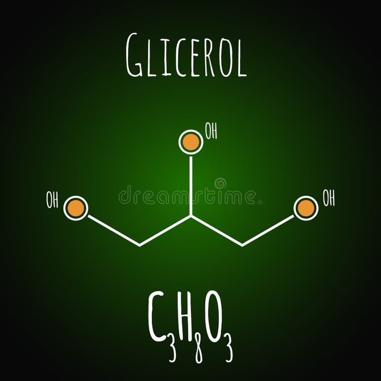 Glycerol Molecule Stock Illustrations 252 Glycerol Molecule Stock