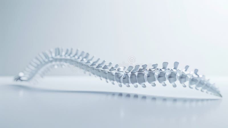 Structural Clarity: Visual of Spine, Showcasing Detailed Anatomy of ...
