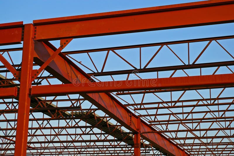 Structural Column stock image. Image of beam, truss, support - 1209173