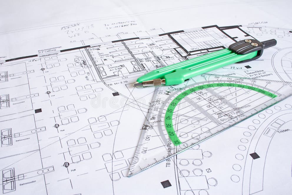 Structural design stock image. Image of tracer, planning - 1201899