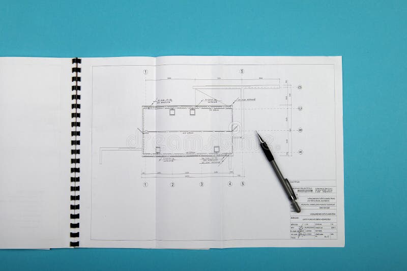 Structural Details Drawing. Construction Project Documentation ...