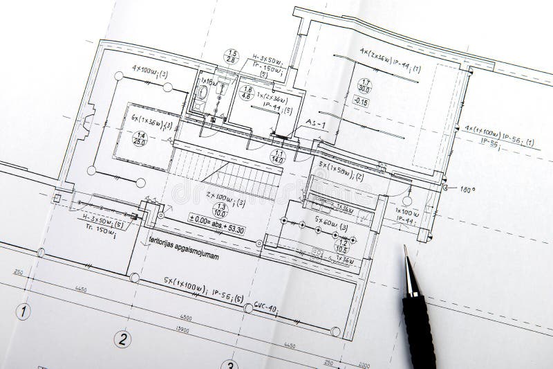 Structural Details Drawing. Construction Project Documentation ...
