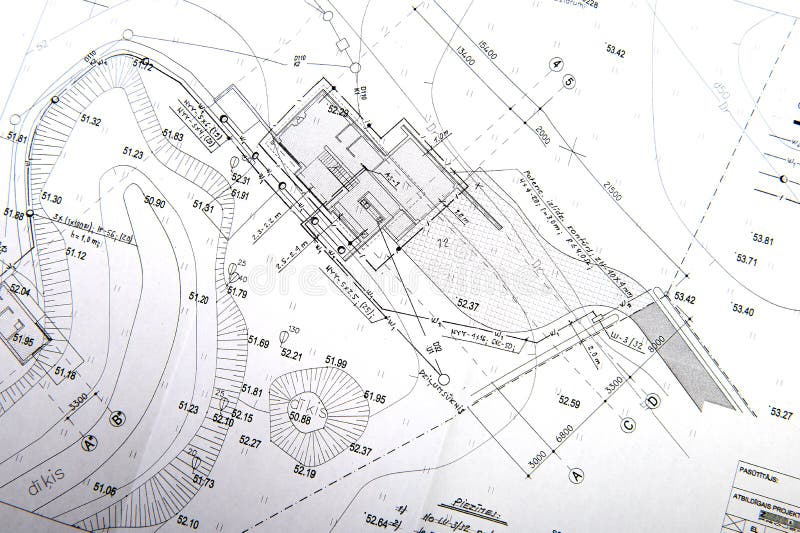 Structural Details Drawing. Construction Project Documentation ...