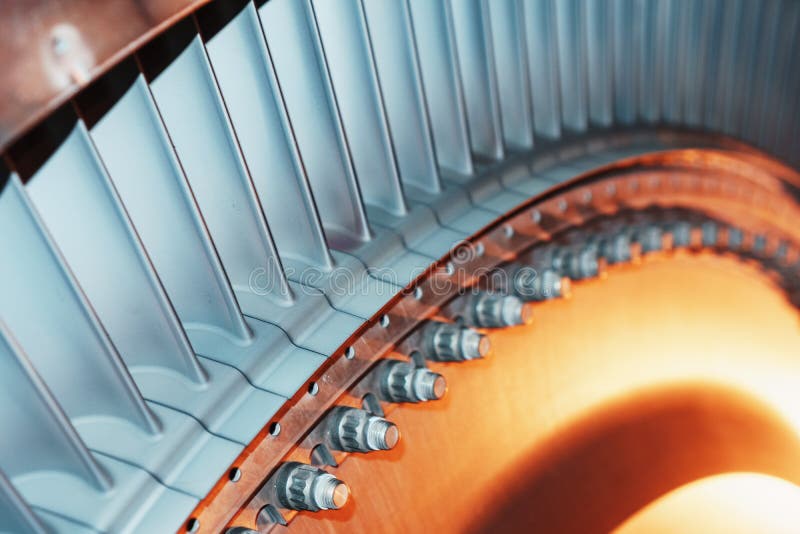 Structural Element of a Gas Turbine with Blades for Aviation and Power ...