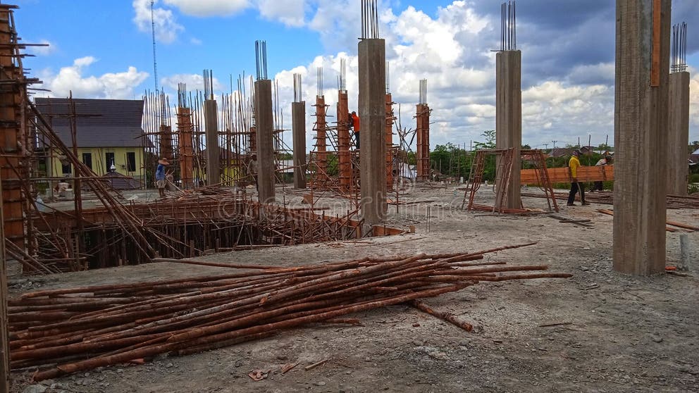 Structural Elements and Column Formwork in Office Construction Stock ...