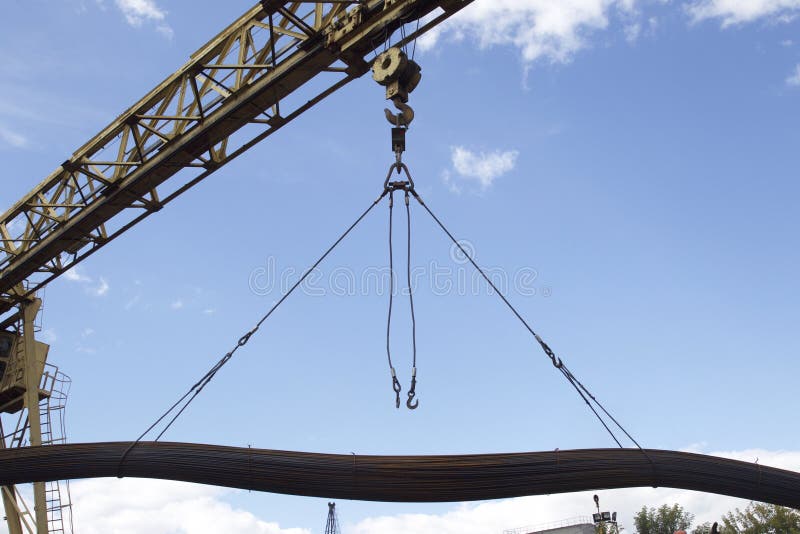 Structural Elements of the Crane during Loading and Unloading Stock ...