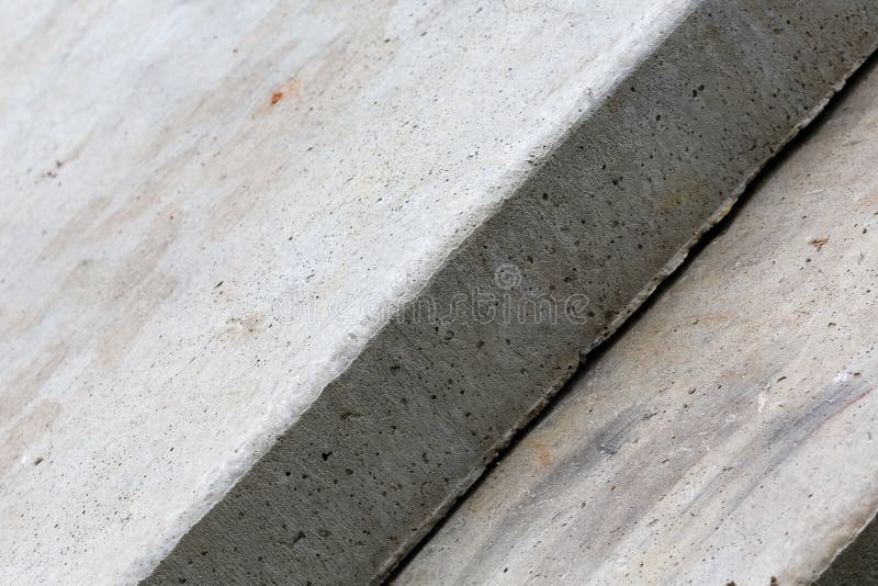 Structural Elements in the Form of Concrete Slabs Stock Image - Image ...