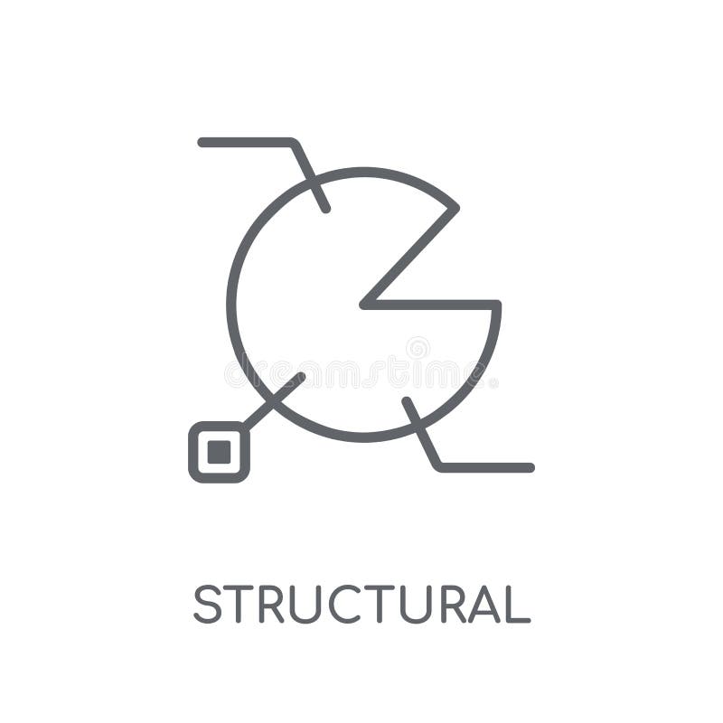 Structural Elements Linear Icon. Modern Outline Structural Eleme Stock ...