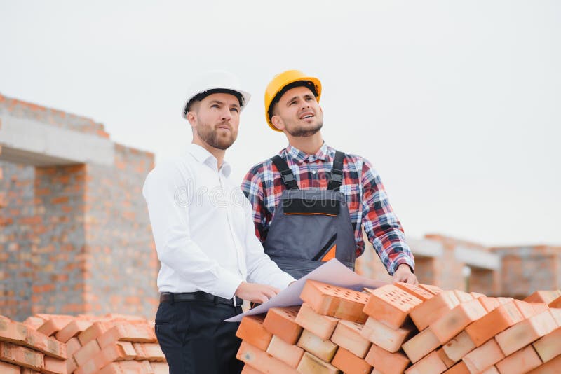 Structural Foreman on Decking Stock Photo - Image of slab, structural ...