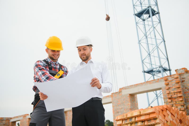 Structural Foreman on Decking Stock Photo - Image of slab, structural ...
