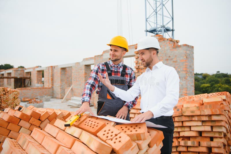 Structural Foreman on Decking Stock Photo - Image of slab, structural ...