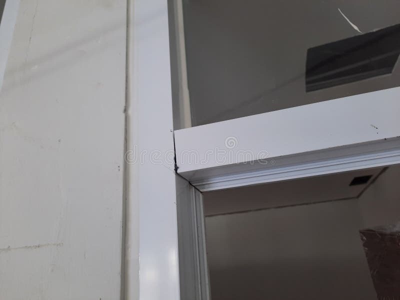 Structural Gap in Window Frame Stock Photo - Image of frame, window ...