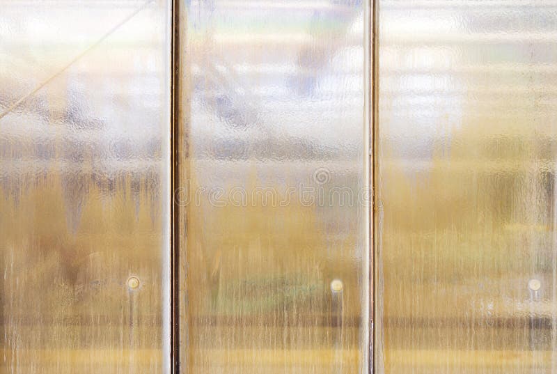 Structural Glass Window for Backgrounds Stock Photo - Image of wave ...