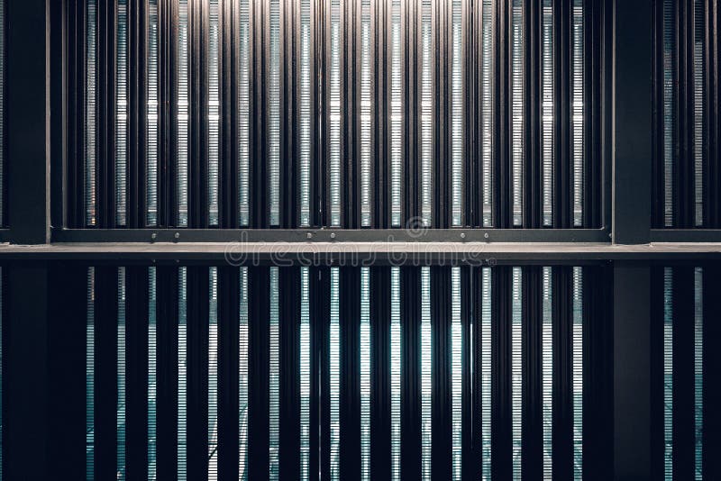 Structural Metal Architecture Texture Stock Image - Image of large ...