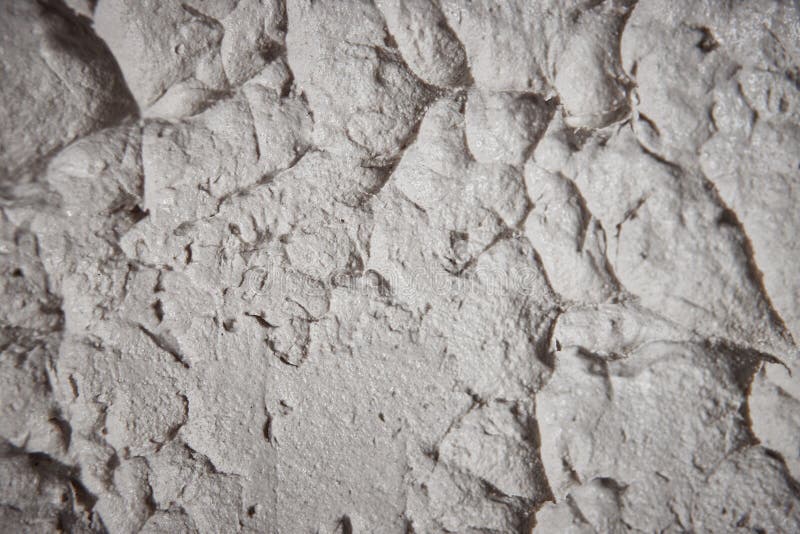 Structural Plaster on the Wall, Structural Background Stock Photo ...