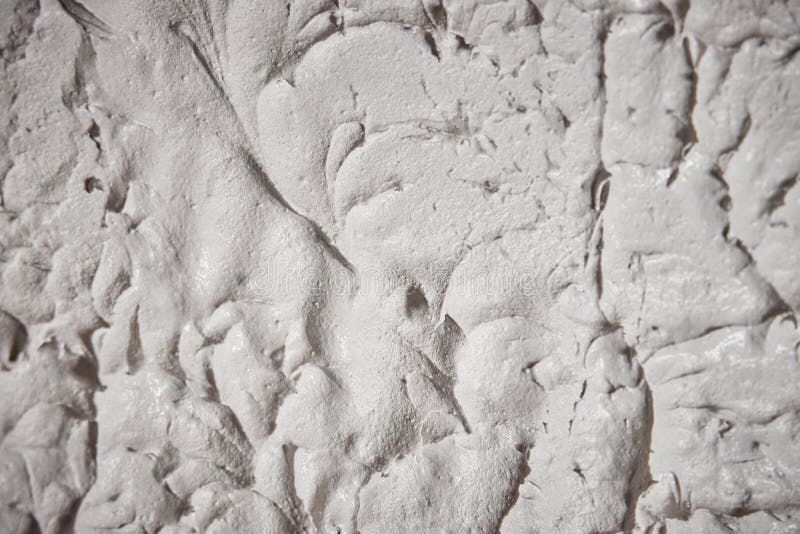 Structural Plaster on the Wall, Structural Background Stock Photo ...