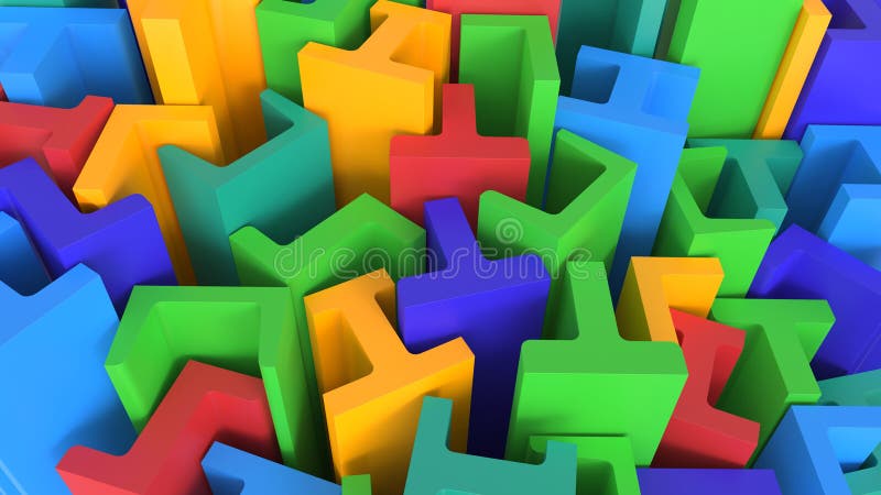 Structural plastic shapes stock illustration. Illustration of profile ...