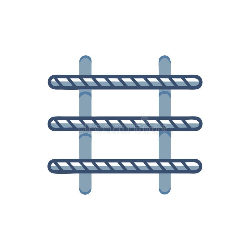 Structural Rebar Tie Icon Stock Illustrations – 1 Structural Rebar Tie ...