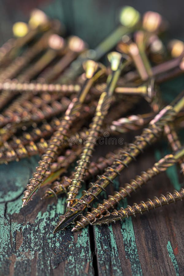 Structural Self-tapping Screws for Torx 25 Bit Stock Photo - Image of ...