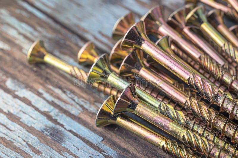 Structural Self-tapping Screws for Torx 25 Bit Stock Photo - Image of ...