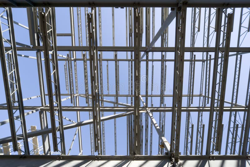 Structural steel stock photo. Image of industrial, spar - 7838376