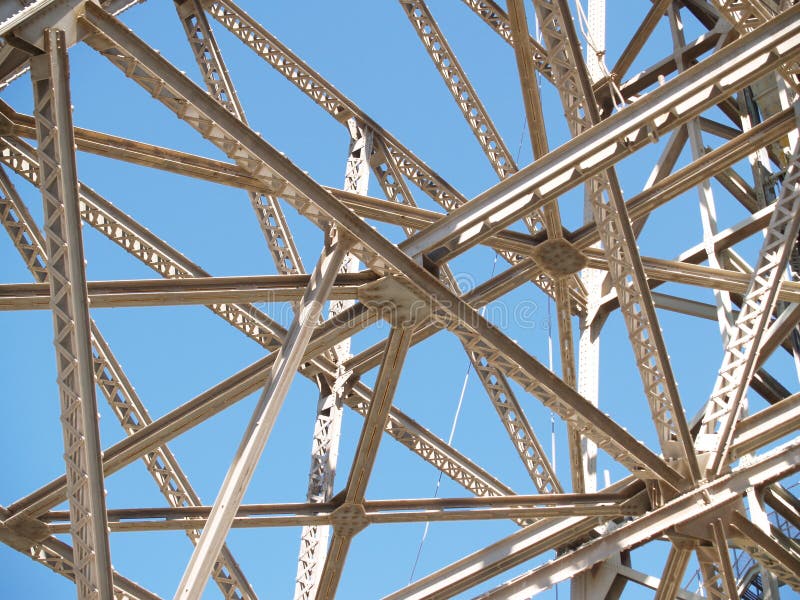 Steel beams stock image. Image of architecture, develop - 34575599