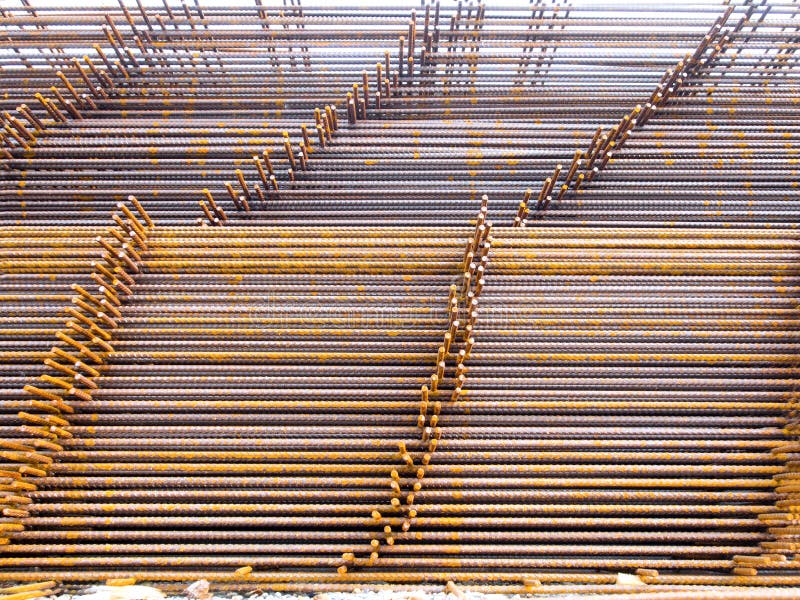 Structural Steel in Construction. Stock Image - Image of cogwheel ...