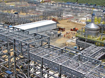 Structural Steel, Pipe Racks and Cable Racks Stock Image - Image of ...