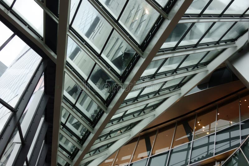 Structural Style with Beams Stock Image - Image of environment ...