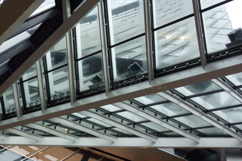 Structural Style with Beams Stock Photo - Image of interior, graphic ...