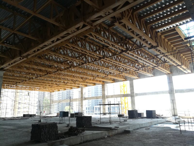 Structural work stock photo. Image of beam, lattice - 125576828